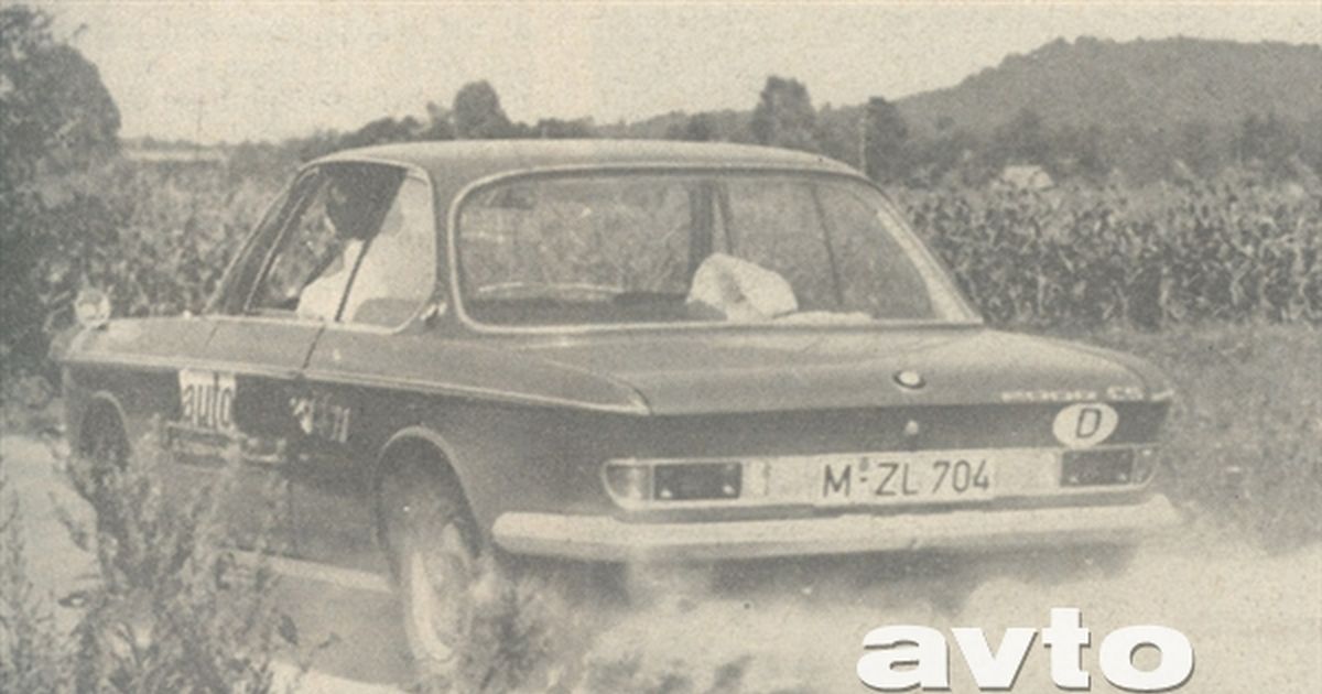 BMW 2000 CS - Avto-magazin.si