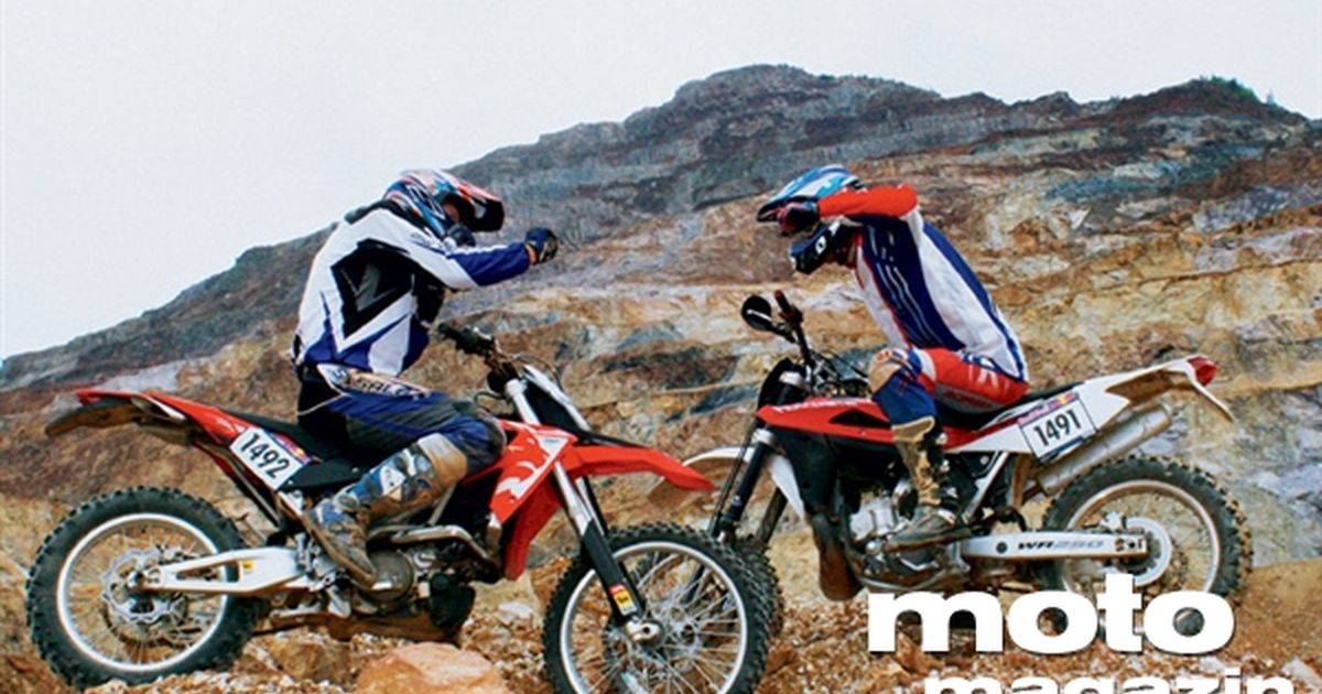 Aprilia RXV 450 in Husqvarna WR 250 - Testi - Avto-magazin.si