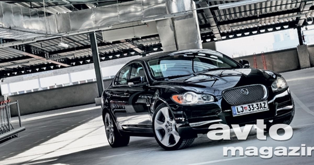 Jaguar XF 4.2 SV8 S/C - Testi - Avto-magazin.si