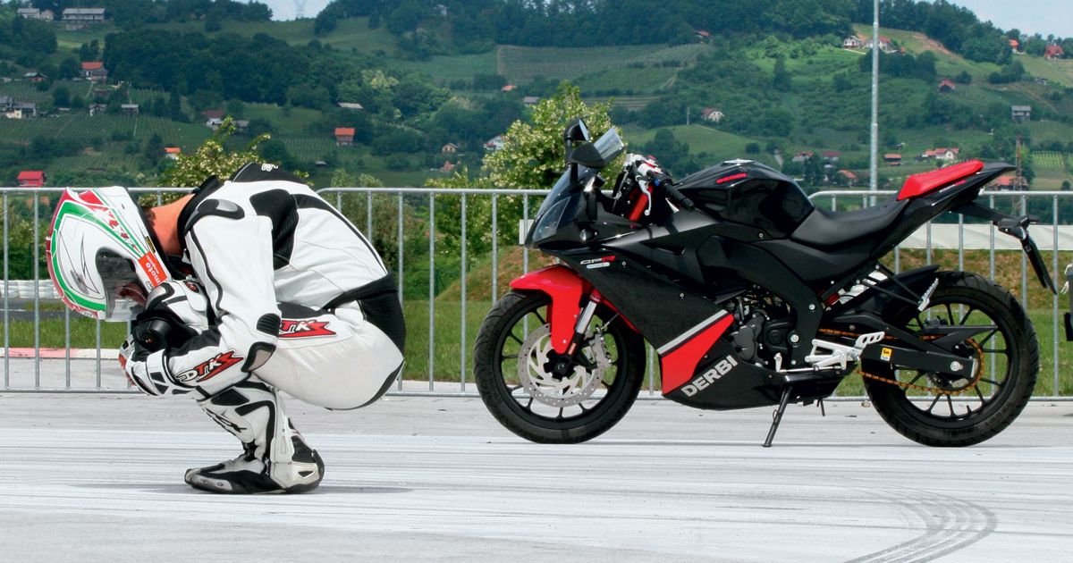 Test: Derbi GPR 125 4T 4V - Avto-magazin.si