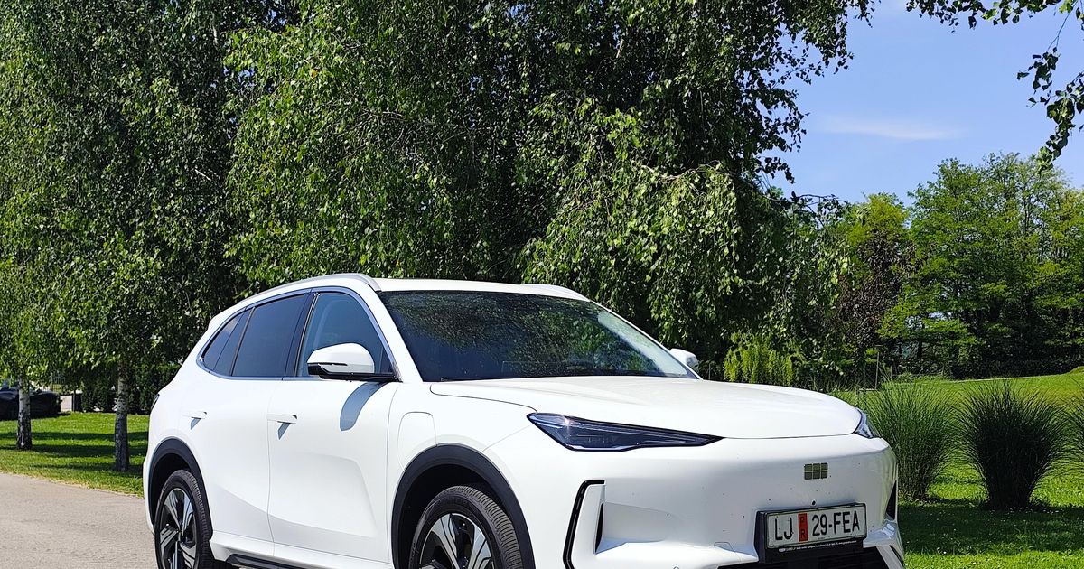Novo v Sloveniji: Geely EX5 - Globalni električni pristop - Avto-magazin.si